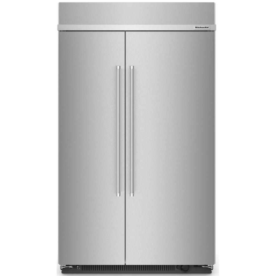 KitchenAid 48 inch 30 cu. ft. Built in Side by Side Refrigerator with