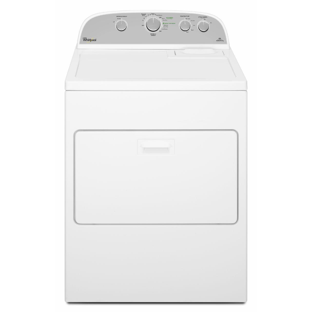 Whirlpool 7 cu. ft. Top Load Electric Dryer WED5000DW (White) (WED5000
