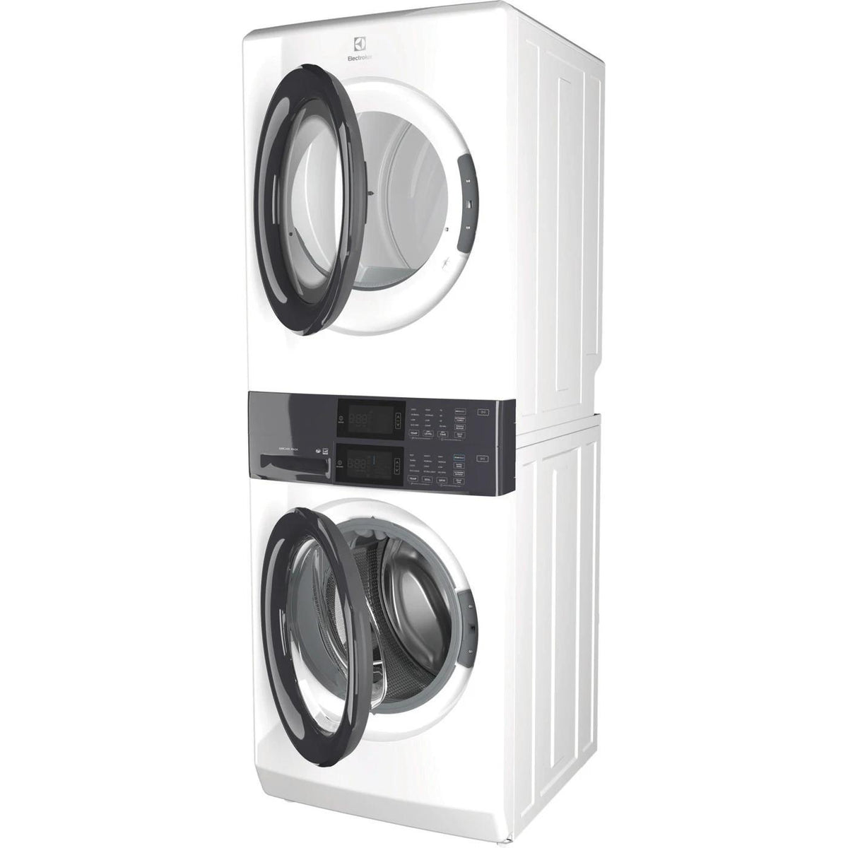Electrolux Stacked Washer Dryer Electric Laundry Center with LuxCare